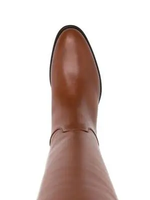 Etro Debossed-logo Leather Boots