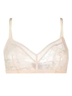 ERES Royal Lace Triangle Bra Neutrals
