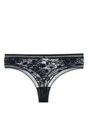 ERES Tisane Lace Tanga Briefs - Blue