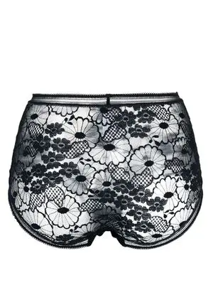 ERES Acacia High-waist Lace Briefs - Blue