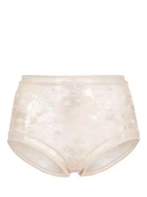 ERES Acacia High-waisted Lace Briefs - Neutrals