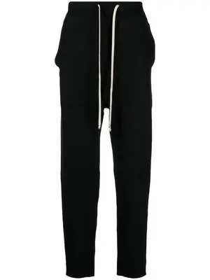Rick Owens Drawstring-waist Cashmere Trousers