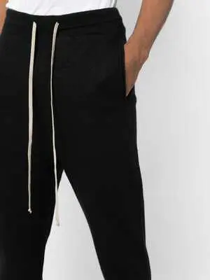 Rick Owens Drawstring-waist Cashmere Trousers