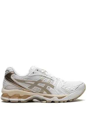 Asics Gold Tone Sneakers For Women