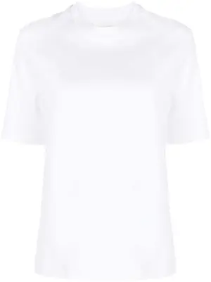 JIL SANDER Crew-neck Cotton T-shirt - White