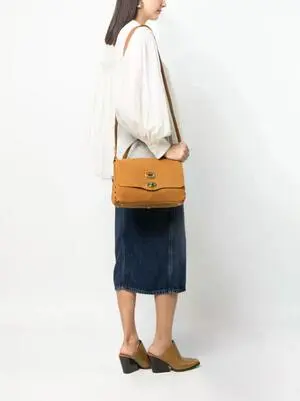 ZANELLATO Postina Leather Tote Bag - Brown