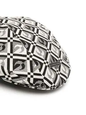 MARINE SERRE Motif-print Cap
