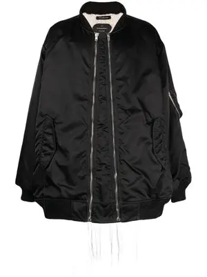 NICOLAS ANDREAS TARALIS Exposed-seam Zip-up Bomber Jacket