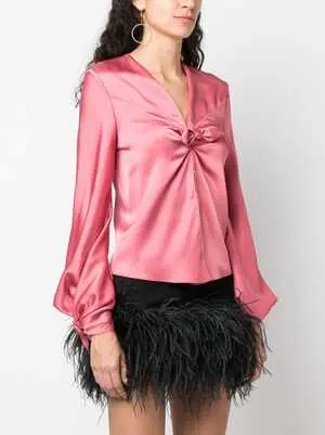 DEL CORE Knot-detail Blouse