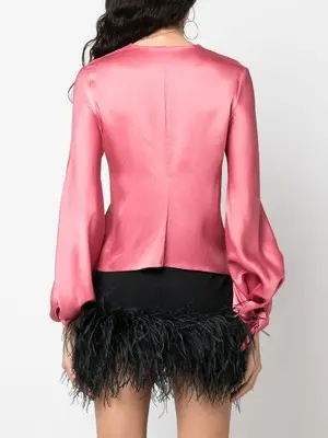 DEL CORE Knot-detail Blouse
