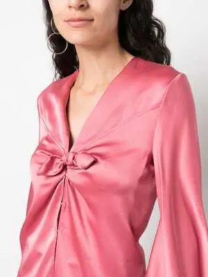 DEL CORE Knot-detail Blouse