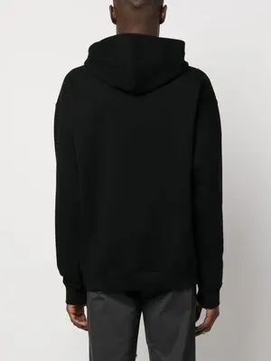 Moschino Teddy Bear Organic Cotton Hoodie - Black