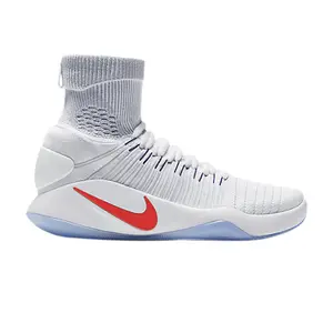 Nike Hyperdunk 2016 Fk Usa Home High Top Sneakers - White