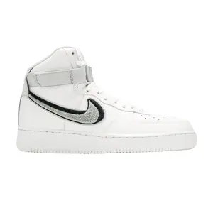 Nike Air Force 1 High '07 Lv8 'chenille Swoosh' Sneakers - White
