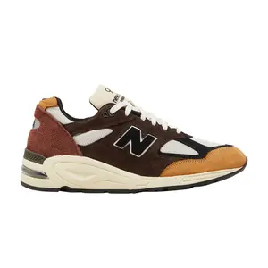 NEW BALANCE Teddy Santis X 990v2 Made In Usa - Brown