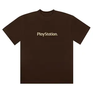 TRAVIS SCOTT Motherboard Logo Ii T-shirt - Brown