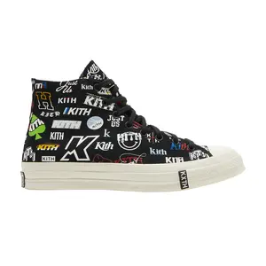 CONVERSE X Kith Chuck 70 High '10th Anniversary - Black
