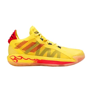 Adidas Dame 6 Gca 'hot Rod' Sneakers - Yellow