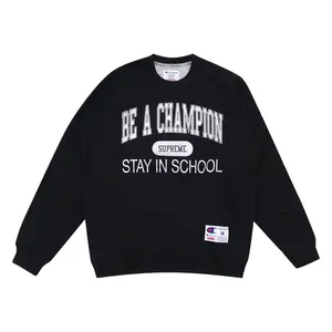 Men's Black Champion Sweatshirts Hoodies