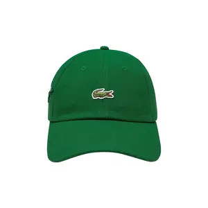 Supreme X Lacoste Pique 6 Panel Cap - Green