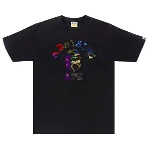 A BATHING APE Mix Camo College Tee