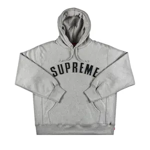 Supreme Supreme Pearl Logo Hooded Sweatshirt Grey