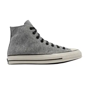 CONVERSE Chuck 70 High Flannel Sneakers - Grey
