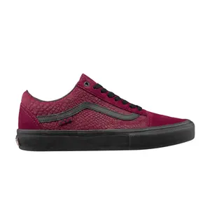 VANS Breana Geering Skate Old Skool Sneakers - Red