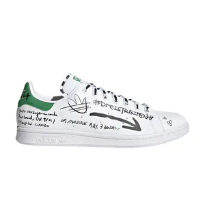 Adidas Stan Smith Graffiti Sneakers - White