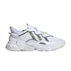 Adidas Ozweego Logo Print Sneakers - White