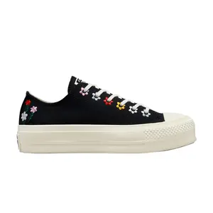 CONVERSE Chuck Taylor All Star Lift Platform Low Sneakers - Black