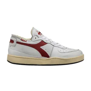 DIADORA Mi Basket Row Cut Sneakers - White