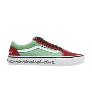 VANS Supreme X Old Skool 'barbed Wire' Sneakers - Green