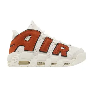 Nike Nike Air More Uptempo Basketball Leather Sneakers White