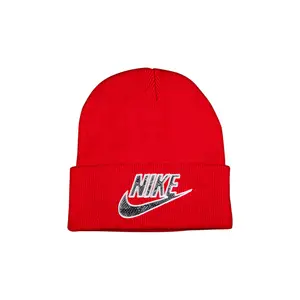 Supreme X Nike Snakeskin Beanie - Red
