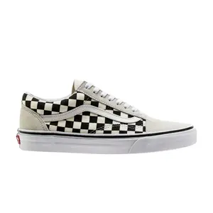 VANS Old Skool Checkerboard Sneakers - White