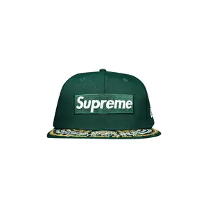 Supreme Undisputed Box Logo New Era Cap - Green