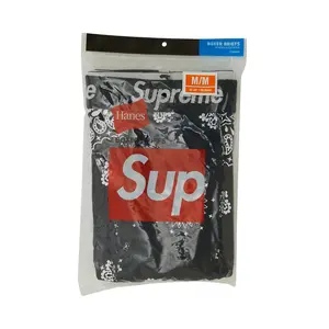 Supreme X Hanes Bandana Boxer Briefs - Black