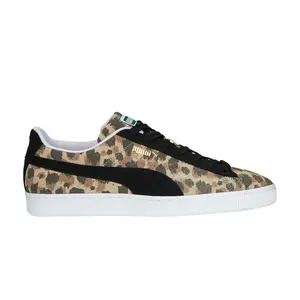 PUMA Suede Animal Print Sneaker - Brown