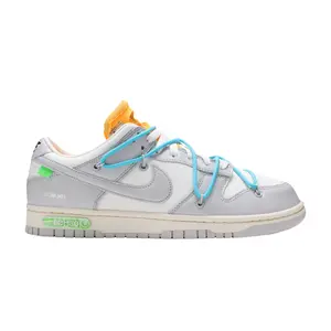 Nike Off- X Dunk Low 'lot 02 Of 50' Sneakers - White