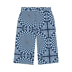 BLUEMARBLE Folk Checkerboard Print Shorts