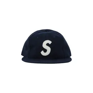 Supreme X Ebbets S Logo 6-panel Cap - Blue