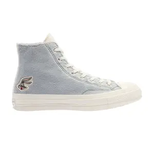 CONVERSE Looney Tunes X Chuck 70 High '80th Anniversary Faux Fur - Grey