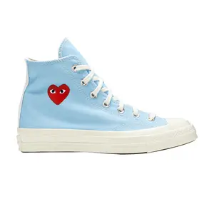 CONVERSE Comme Des Garçons Play X Chuck 70 High Sneakers - Blue