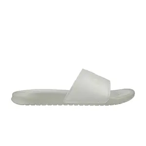 Nike Wmns Benassi Jdi Metallic Qs 'metallic Summit - White
