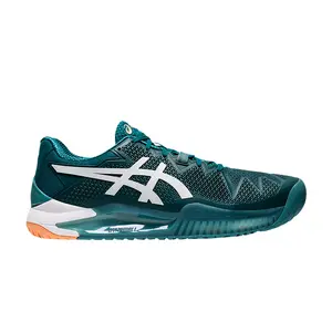 Asics Gel Resolution Athletic Sneakers - Green