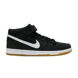 Nike Dunk Mid Sb 'orange Label' Sneaker - Black