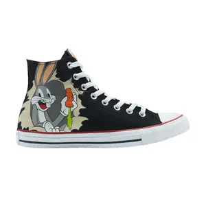 CONVERSE Looney Tunes X Chuck Taylor All Star High '80th Anniversary Bugs Bunny's Mischief - Black