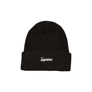 Supreme Loose Gauge Beanie - Black