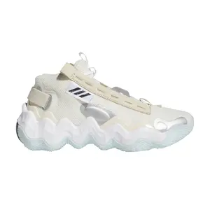 Adidas Candace Parker Exhibit B Mid Sneakers - White